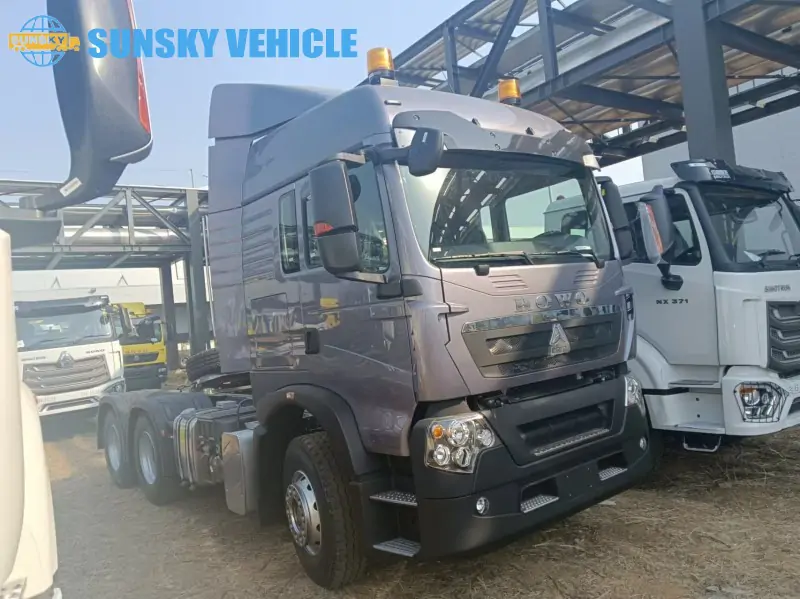 HOWO TX 430HP High-Roof Tractor – Heavy Duty 6×4 Truck